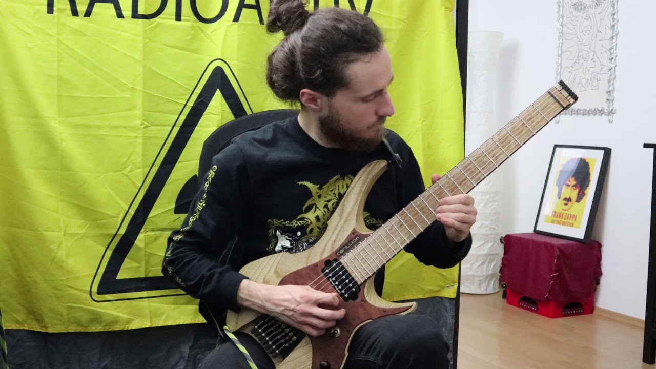 Shadow Of Intent - The Dreaded Mystic Abyss Guitar Solo Cover - YouTube