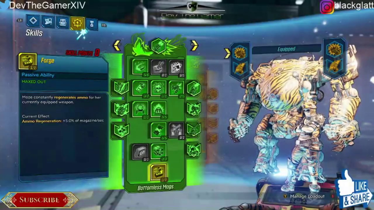 Ultimate Gun Damage Moze Build - Borderlands 3 - YouTube