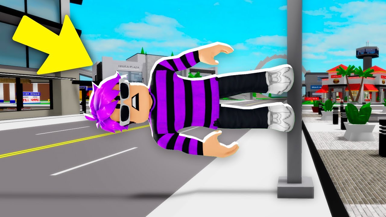 How TO WALK ON WALLS in BROOKHAVEN! - YouTube