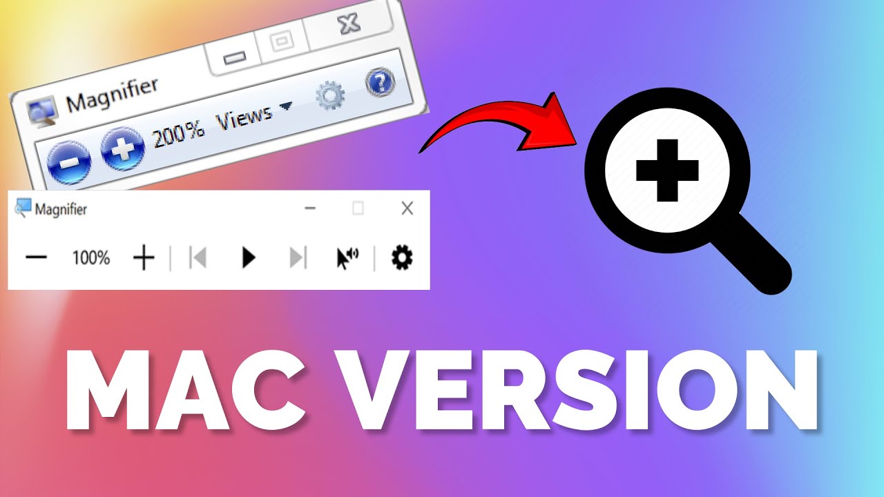 How to Use Magnifier on Mac - YouTube