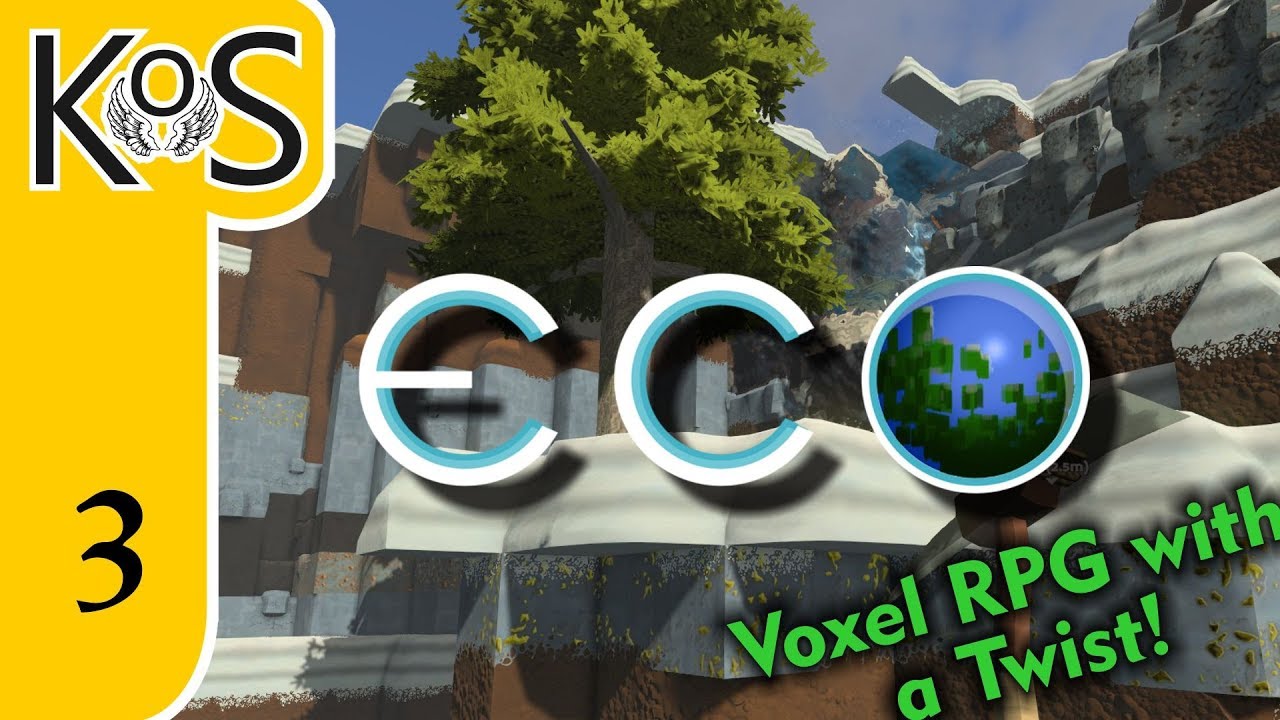 Eco Ep 3: STACK OVERFLOW - Voxel Builder/RPG - Let's Play, Gameplay - YouTube