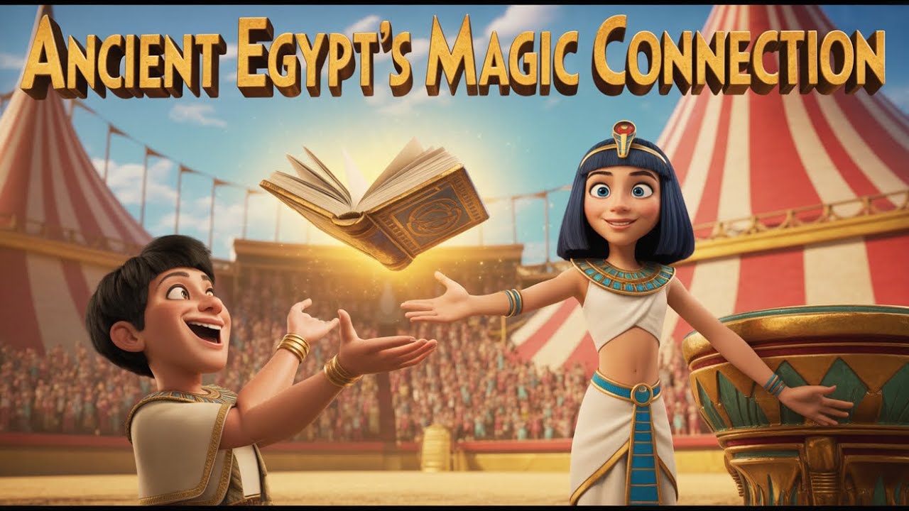 The Time Traveling Book and the Crazy Cleopatra Circus | Disney | Kids ...