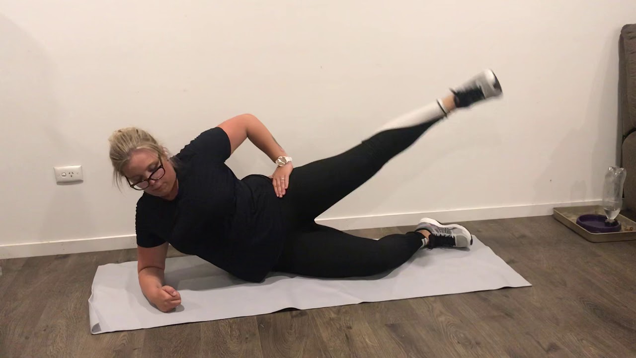 Side leg raises - YouTube