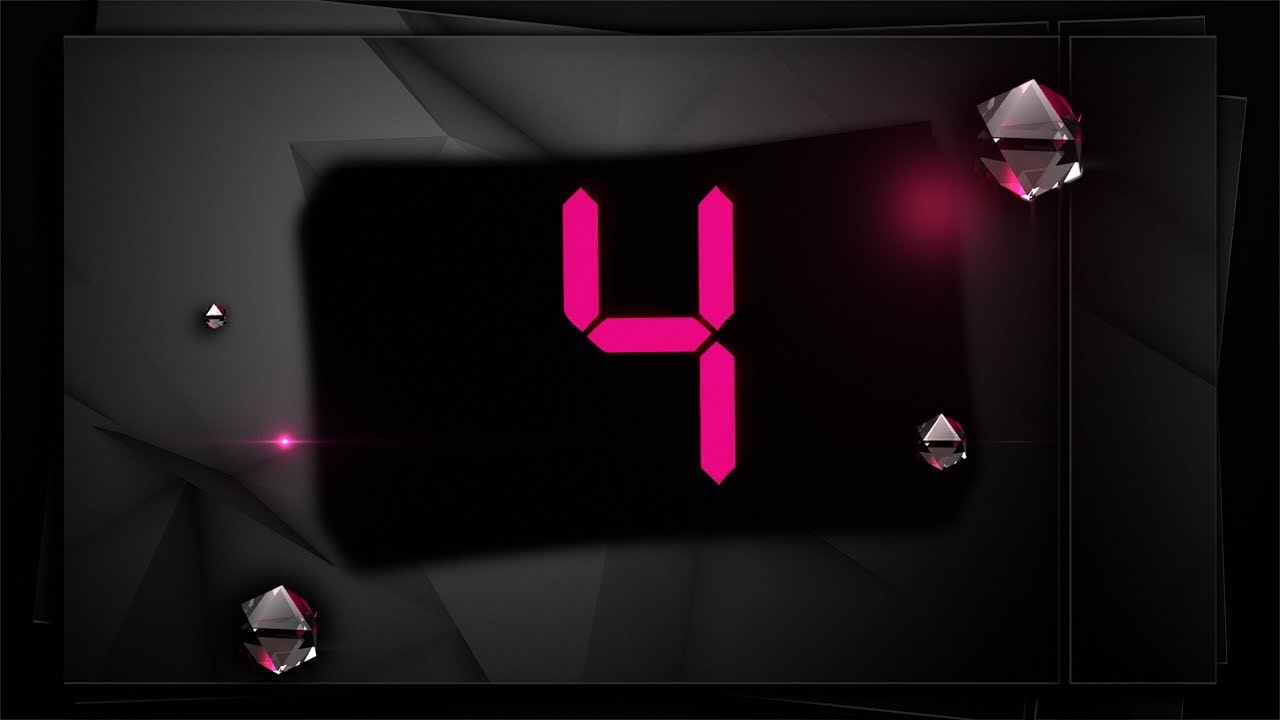 COUNTDOWN TIMER 10 sec ( v 669 ) 10 to 0 with sound effects - YouTube