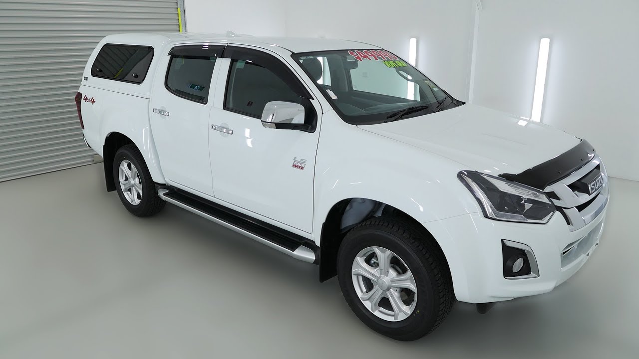 ISUZU D MAX LSU Splash White 4x4 Auto Tour Mate I70283206 - YouTube