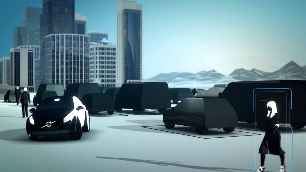 Volvo et le parking automatique - YouTube