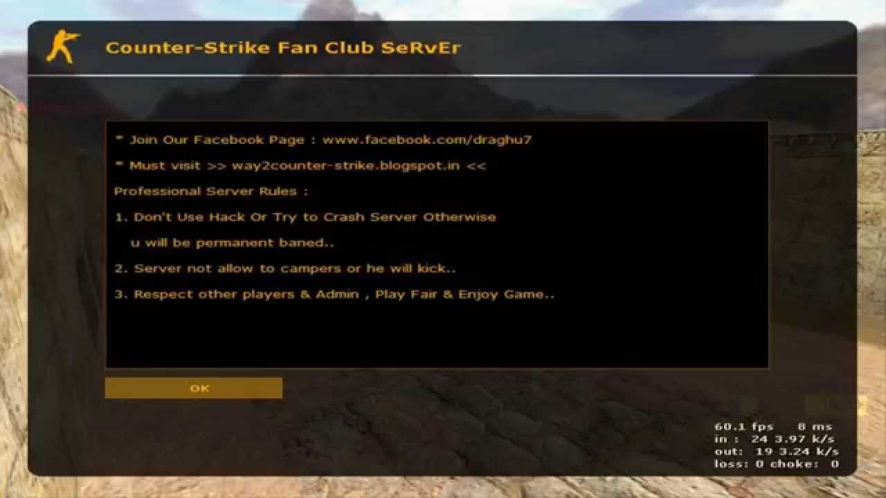 How to change motd [banner] [welcome screen] in Counter Strike 1.6 ...