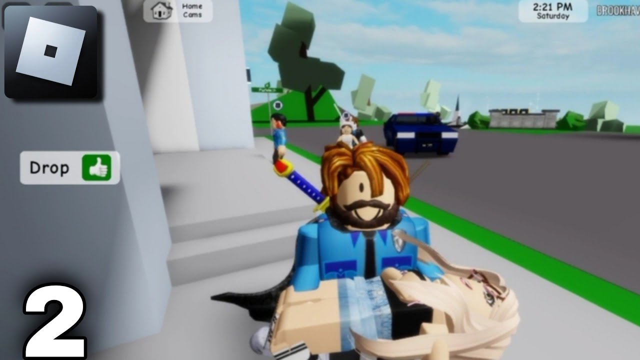 Roblox Brookhaven 🏡rp Walkthrough Gameplay ( Android ) part 2 - YouTube