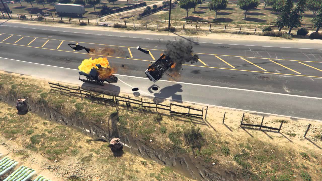 GTA V Crash Test - YouTube