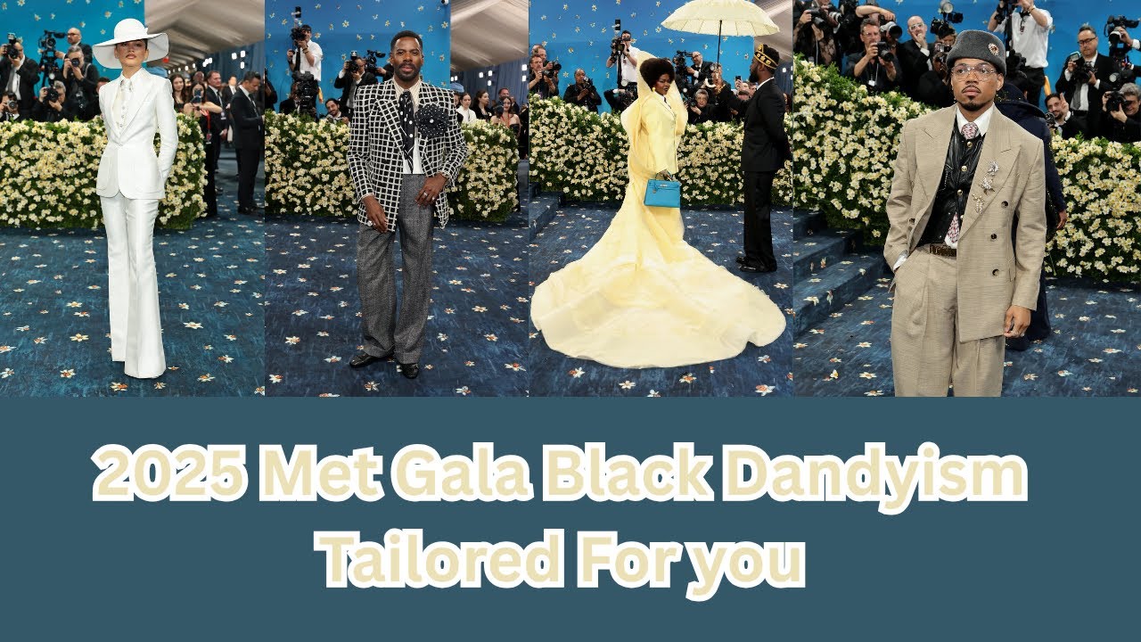 The Meaning Behind the Met: How Black Dandyism the 2025 Gala - YouTube