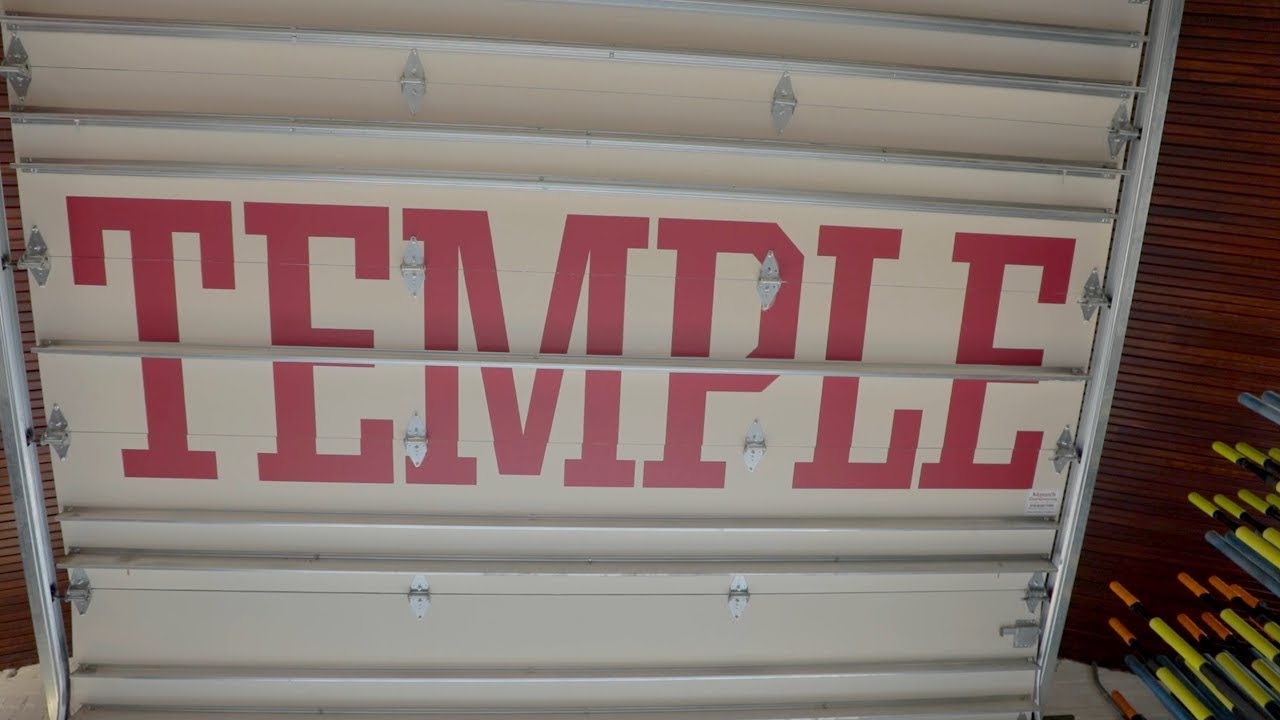 Temple's Rowing Teams Celebrate New Boathouse - YouTube