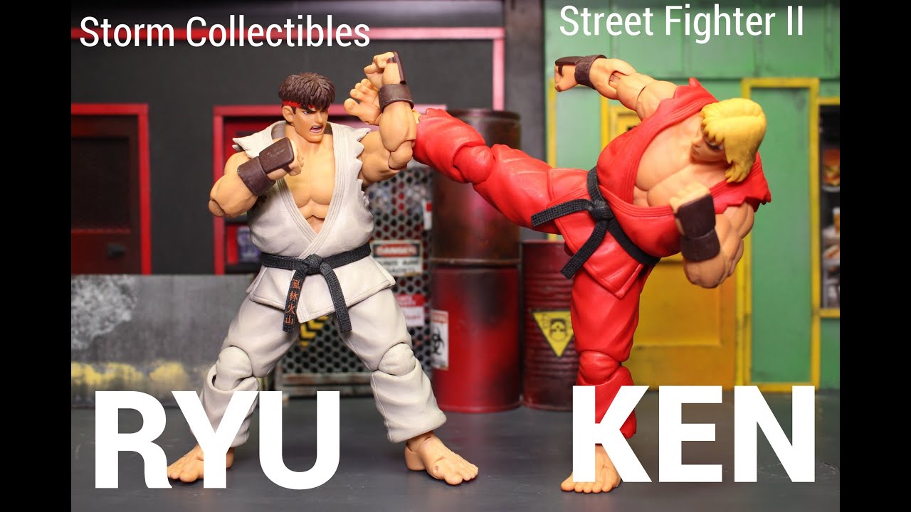 รีวิว RYU และ KEN จาก Storm Collectibles - YouTube