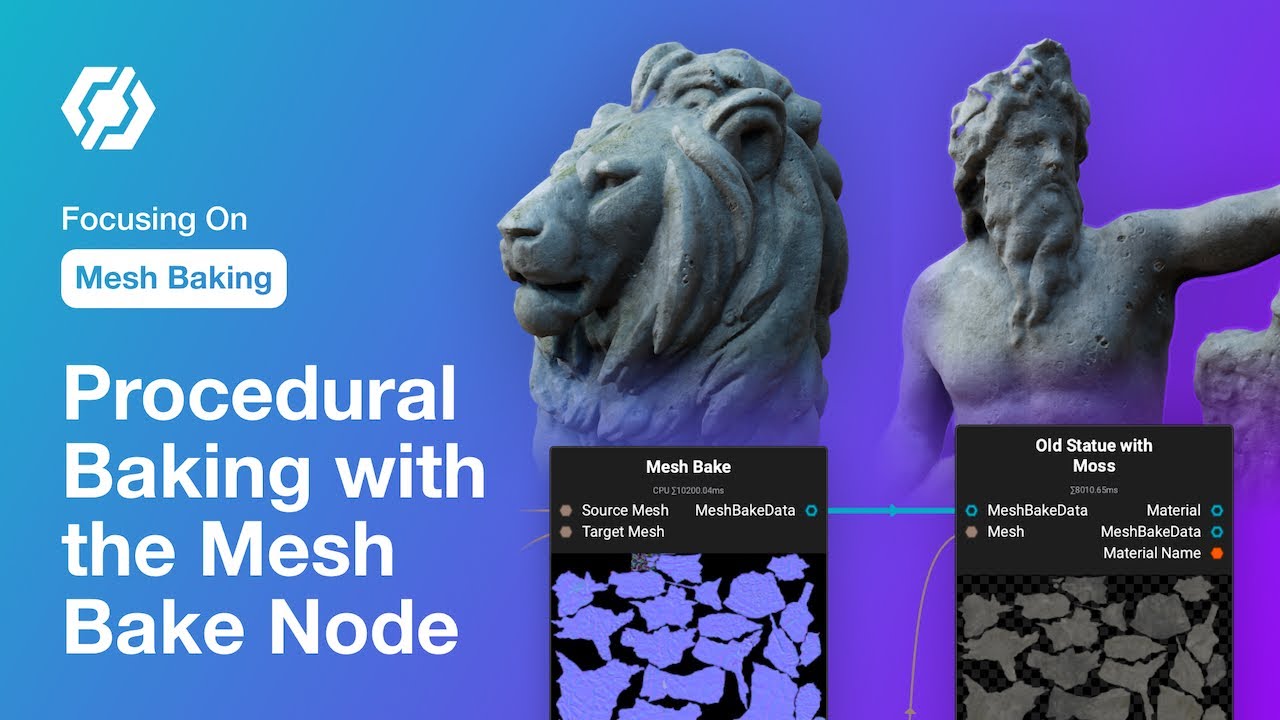 Create a Reusable Mesh Baking Workflow in InstaMAT with the Mesh Bake ...