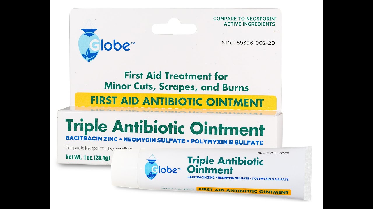 Globe Triple Antibiotic First Aid Oint 1 oz First Aid Antibiotic Oint ...