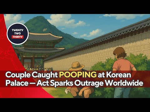 COUPLE Caught at POOPING Korean Palace — SHOCKING Act Sparks Outrage Worldwide