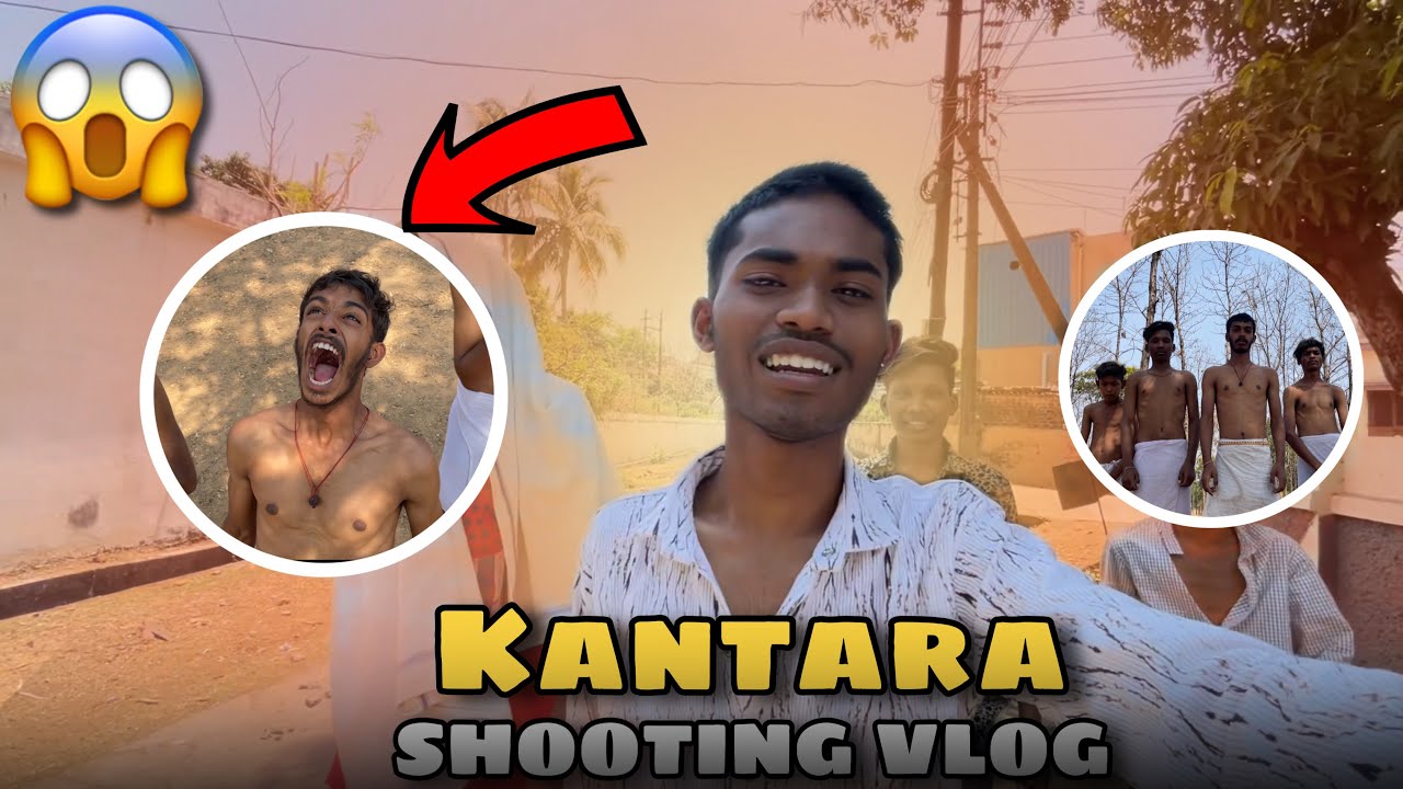 Kantara shooting vlog😱|| kantara movie scenes 🎥 || 2muchfun || #kantara ...
