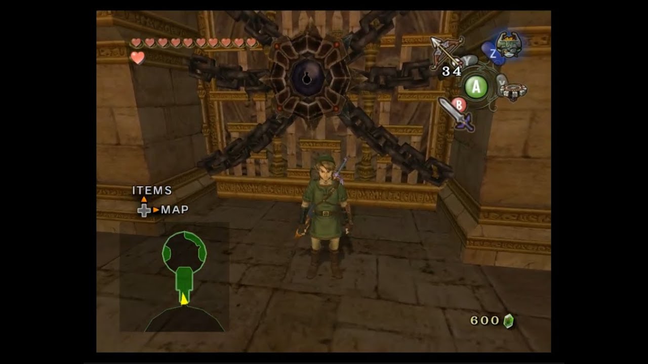Zelda Twilight Princess Arbiter's Grounds Riding Spinner Rails to the ...