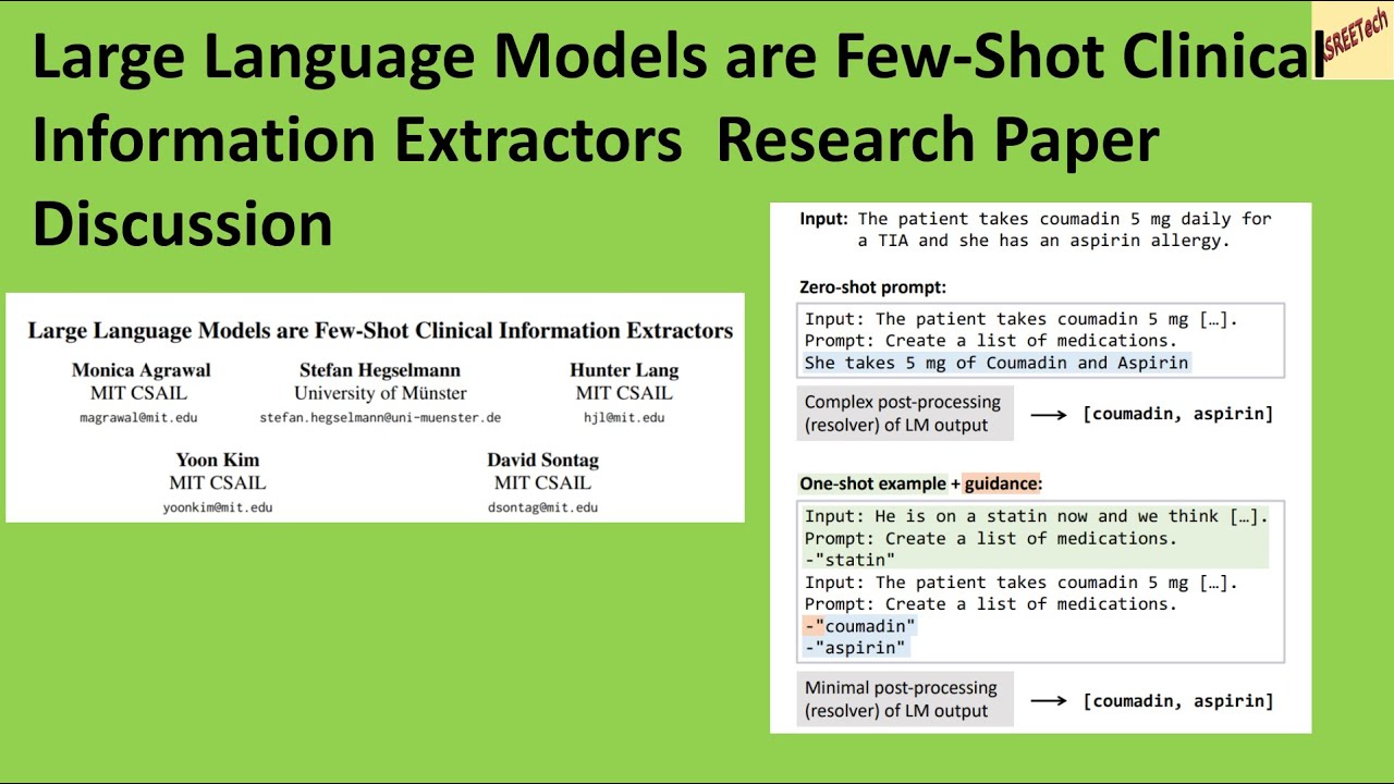 Large Language Models are Few-Shot Clinical Information Extractors ...