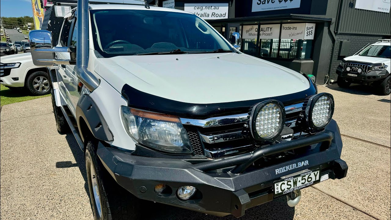 Ford Ranger XLT Dual Cab 4x4 Diesel Trayback *Custom Adventure Machine ...