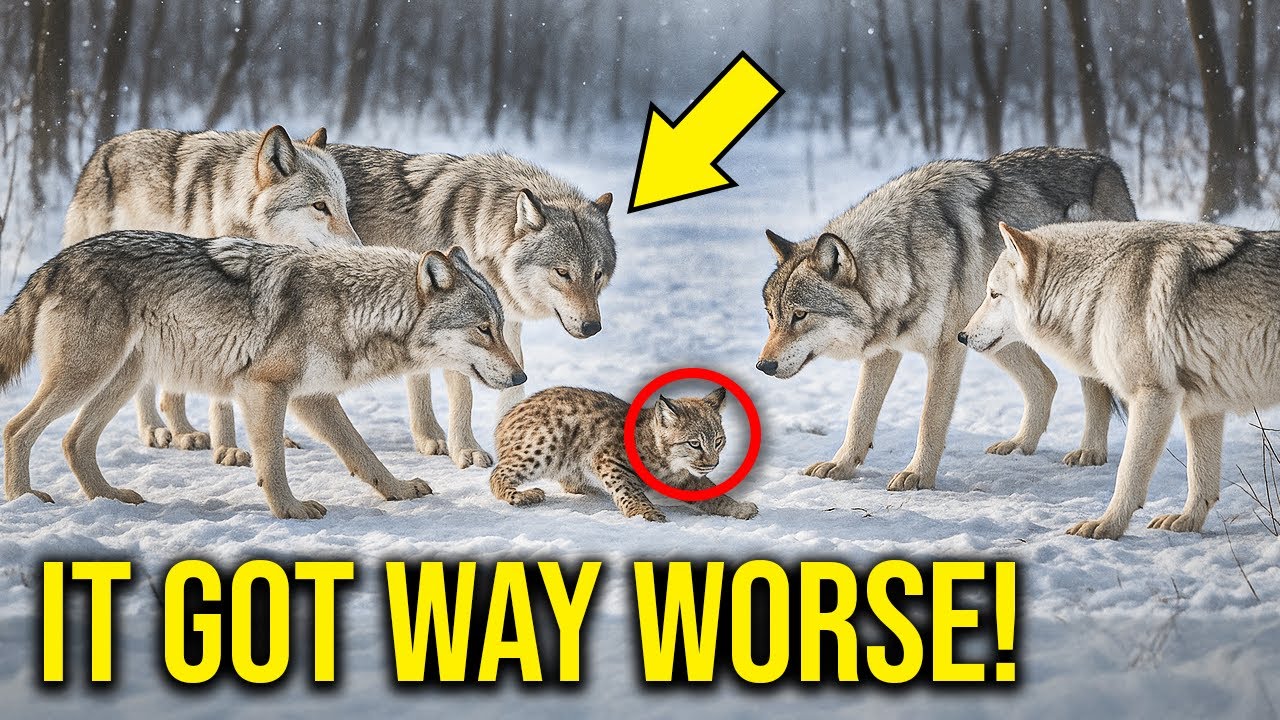 Wolves Attack a Helpless Cat - Then Something Incredible Happened ...