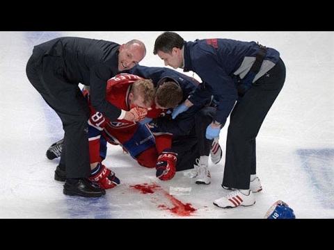 Top 5 NHL Injuries (BEWARE) - YouTube