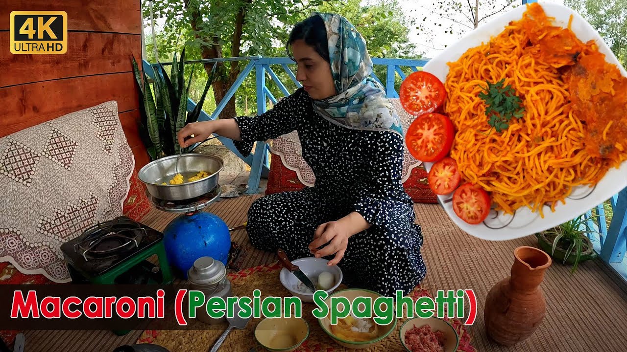 Macaroni (Makaroni) in the style of Iranian grandmother | Persian Style ...