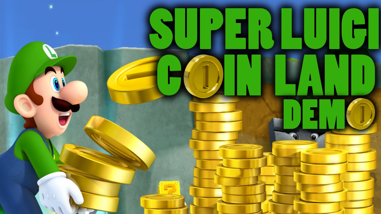 SUPER LUIGI COIN LAND - HOW TO GET RICH, LUIGI STYLE! | Luigikid - YouTube