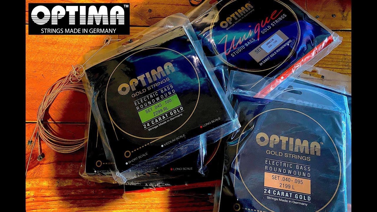 Optima Strings - 24k GOLD strings HD sound ( Unboxing ) - YouTube