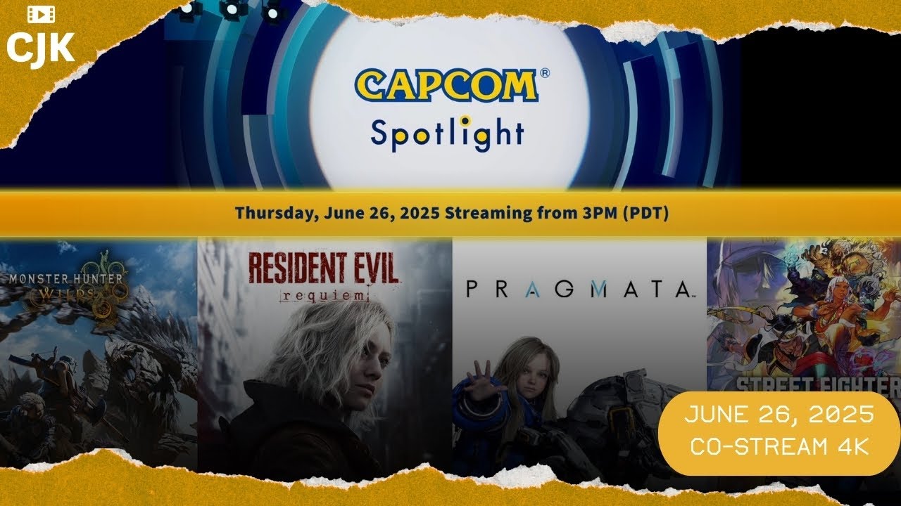 🔴 LIVE Co-Stream | Capcom Spotlight June 2025 - Resident Evil Requiem ...