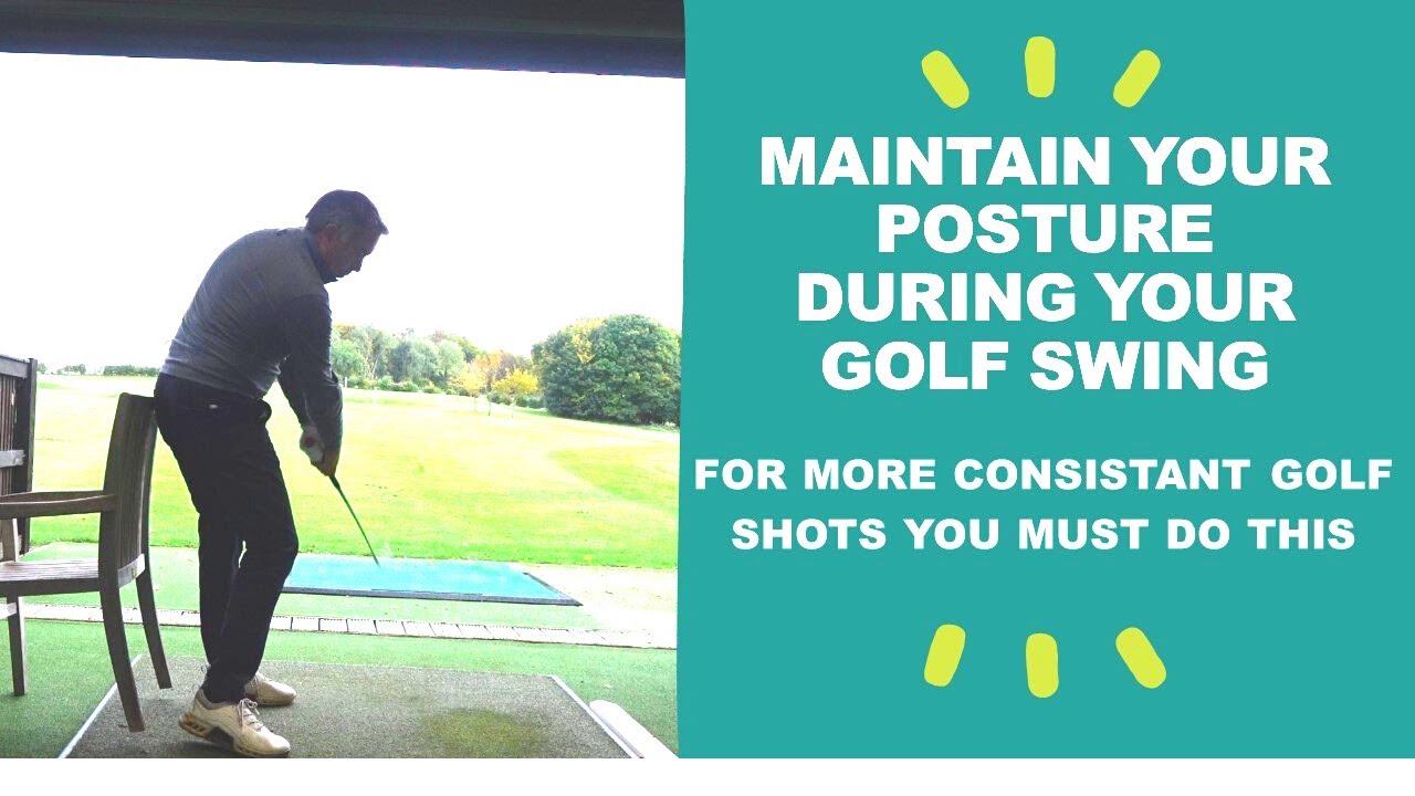 Maintain Posture in Your Golf Swing and hit it Pure - YouTube