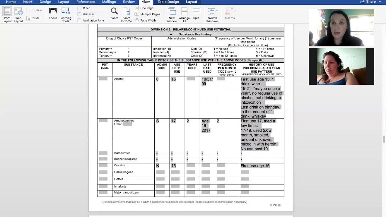 Mock SUD Clinical Assessment - YouTube