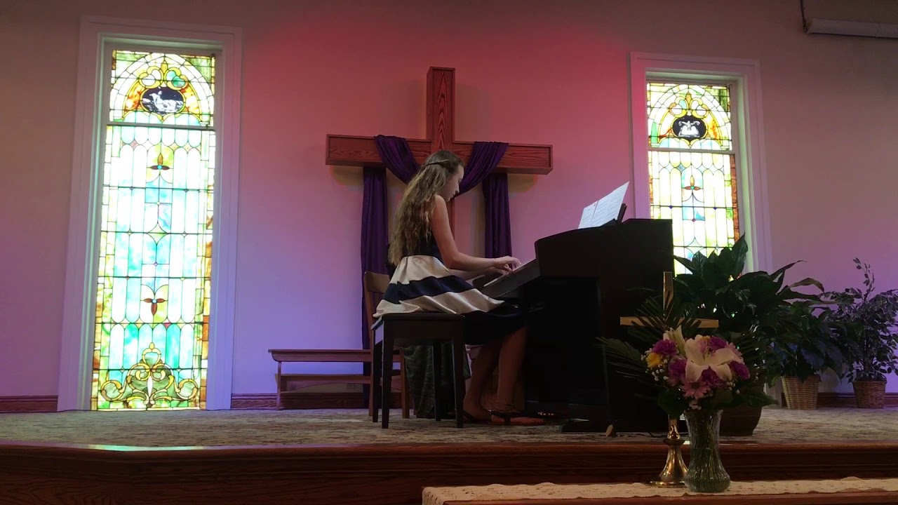 Riley piano recital 2019 first song - YouTube