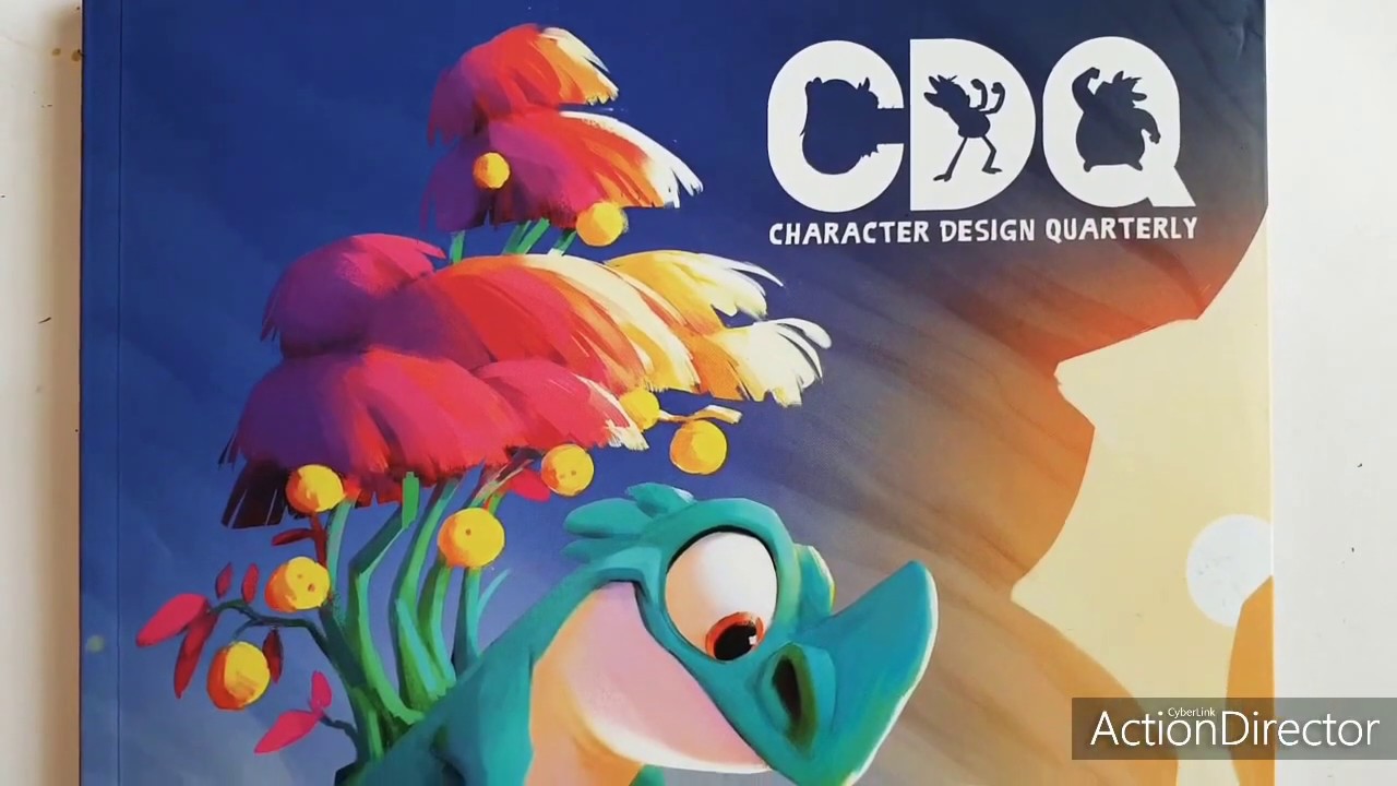 Book flip | CHARACTER DESIGN QUATERLY - YouTube