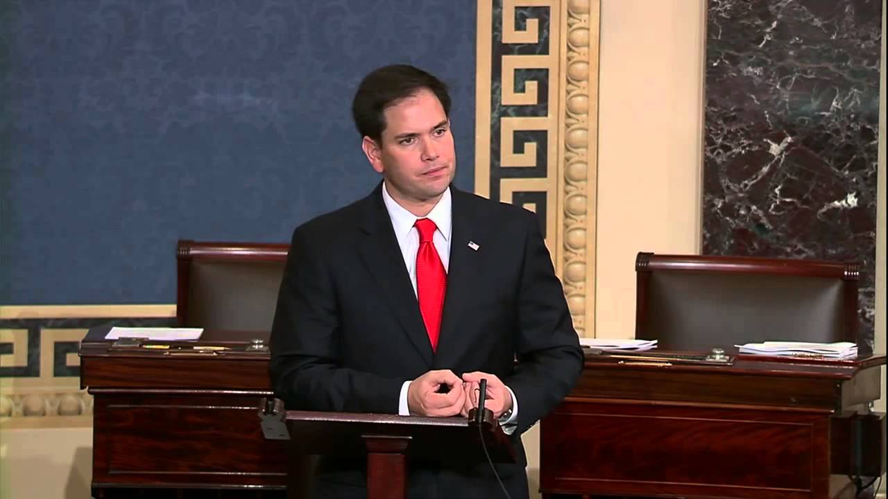 Rubio Discusses New Immigration Bill On The Senate Floor - YouTube