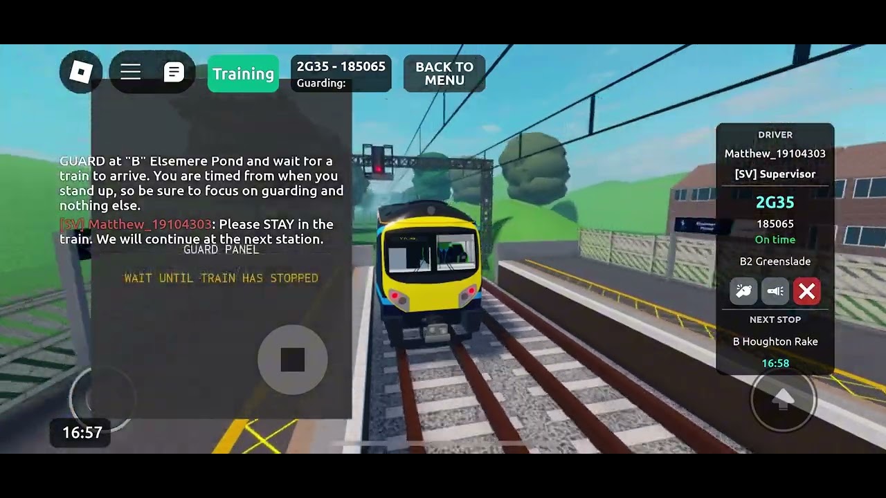 Passing/showcasing a Guard training. Roblox SCR - YouTube