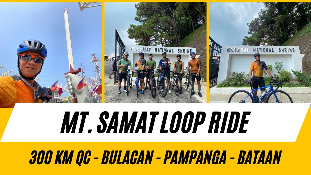 Mt. Samat Loop Ride 300 kilometers na padyakan - YouTube