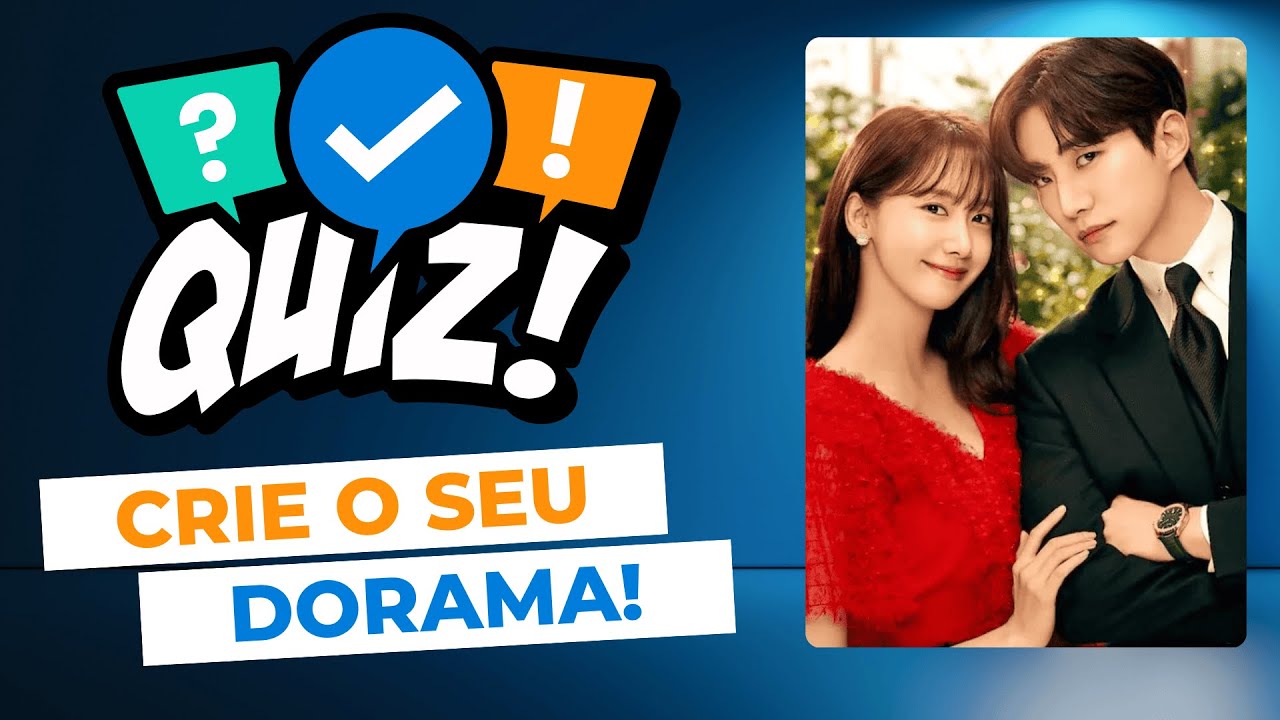 QUIZ CRIE O SEU DORAMA: ESCOLHA OS ATORES, VILÕES, FINAL DO SEU K-DRAMA E MUITO MAIS - YouTube