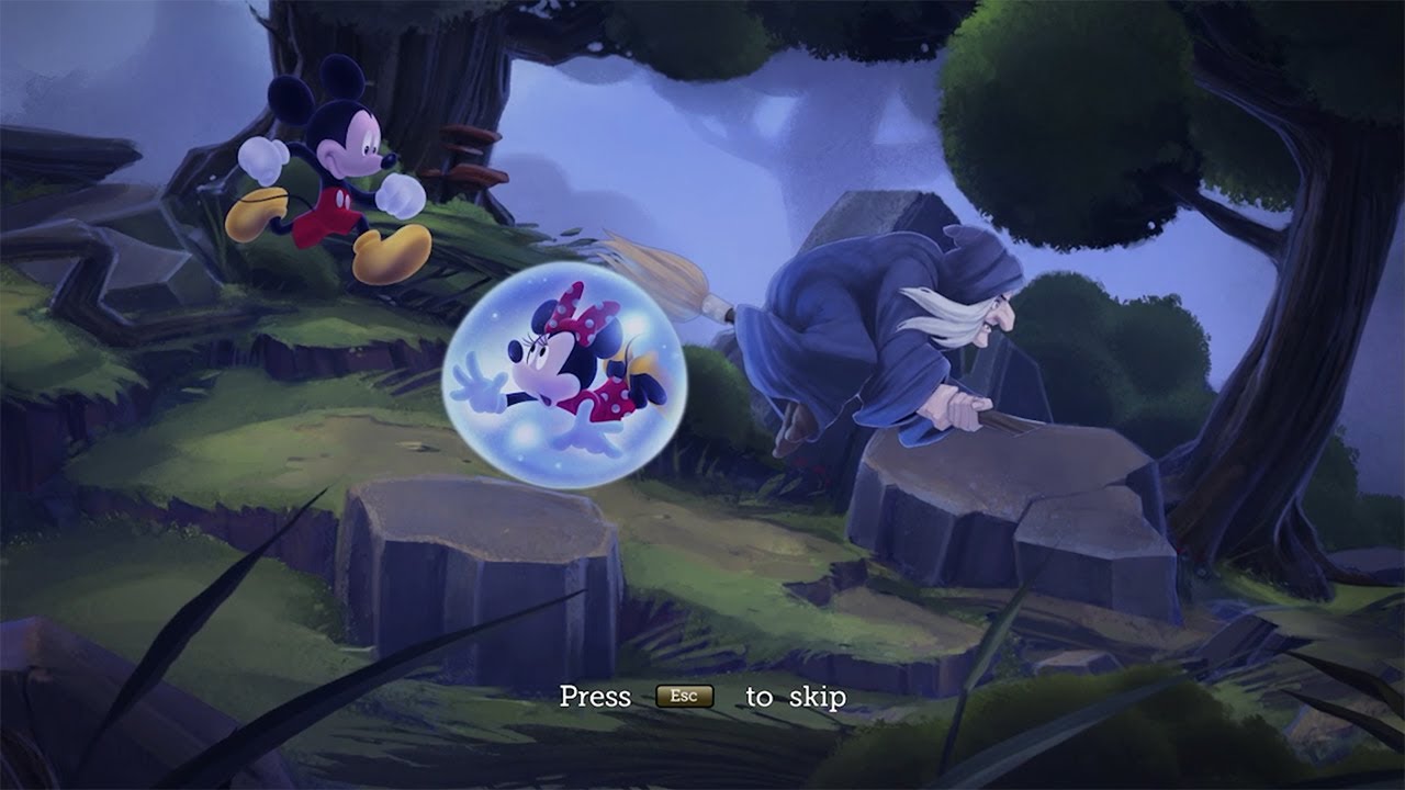 Castle of Illusion Starring Mickey Mouse 100% Walkthrough - Intro ...