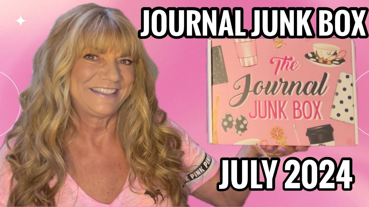 ⭐️ NEW ⭐️ Relaunch Journal Junk Box July 2024 | Stay Vibrant + 15% off ...