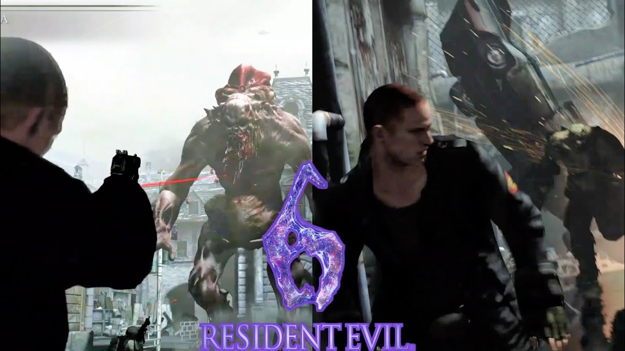 Resident Evil 6 - Ustanak's First Encounter | Helping BSAA | Ogroman ...
