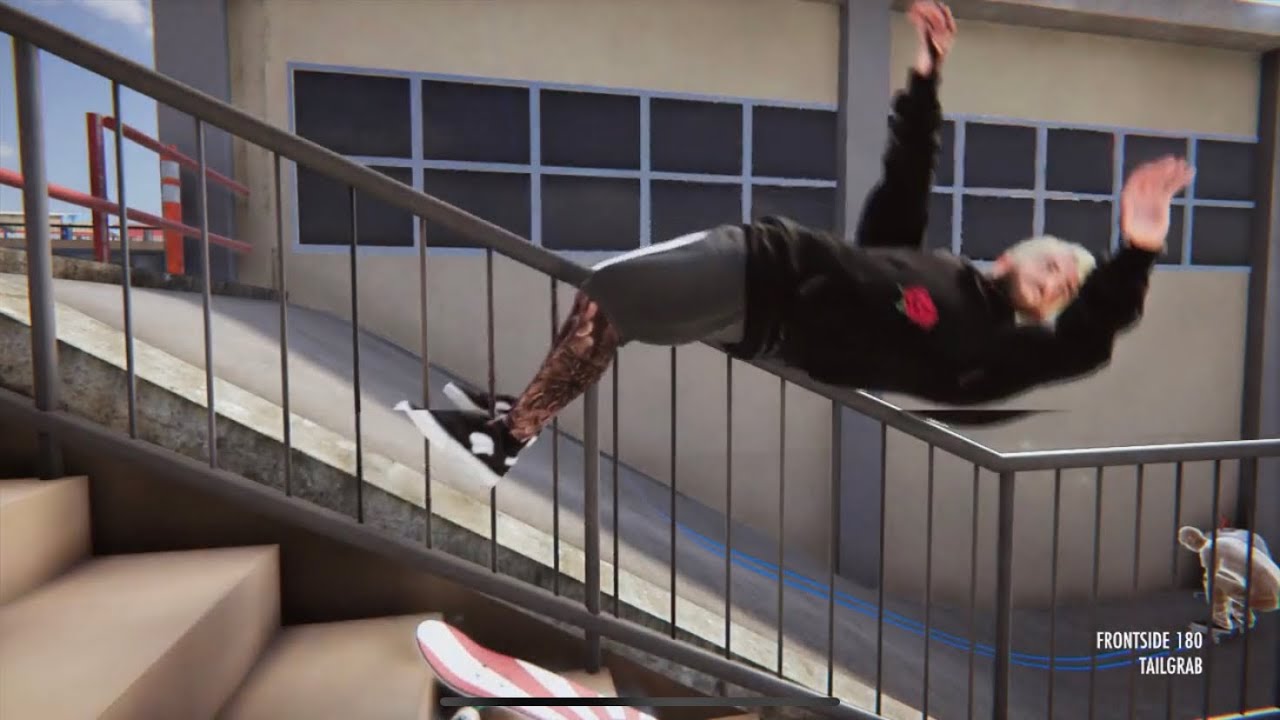 Hardest Rail Sack in Skater XL - YouTube