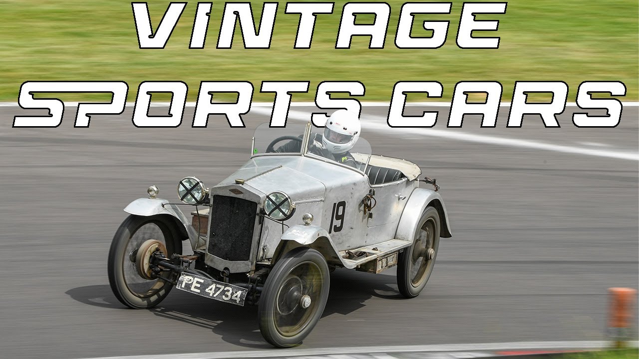 Vintage Sports Cars Racing at Cadwell Park! Pure Sound and Highlights ...