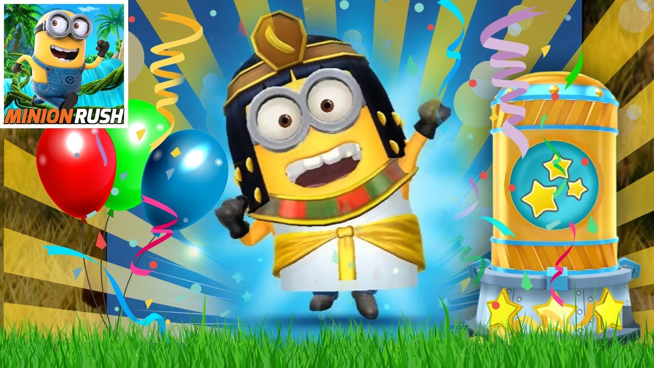 Cleopatra Unlock NEW Costume Despicable Me Minion Rush Room 3 gameplay ...