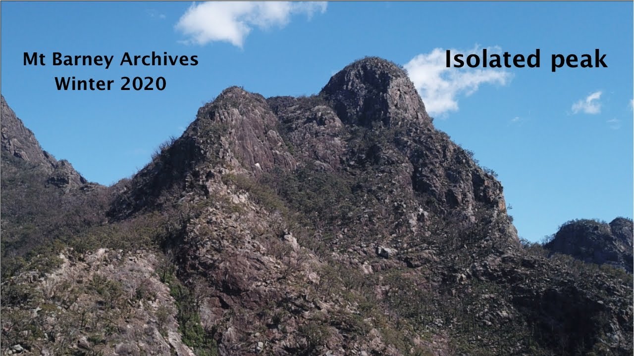Mt Barney NP - Isolated Peak - YouTube