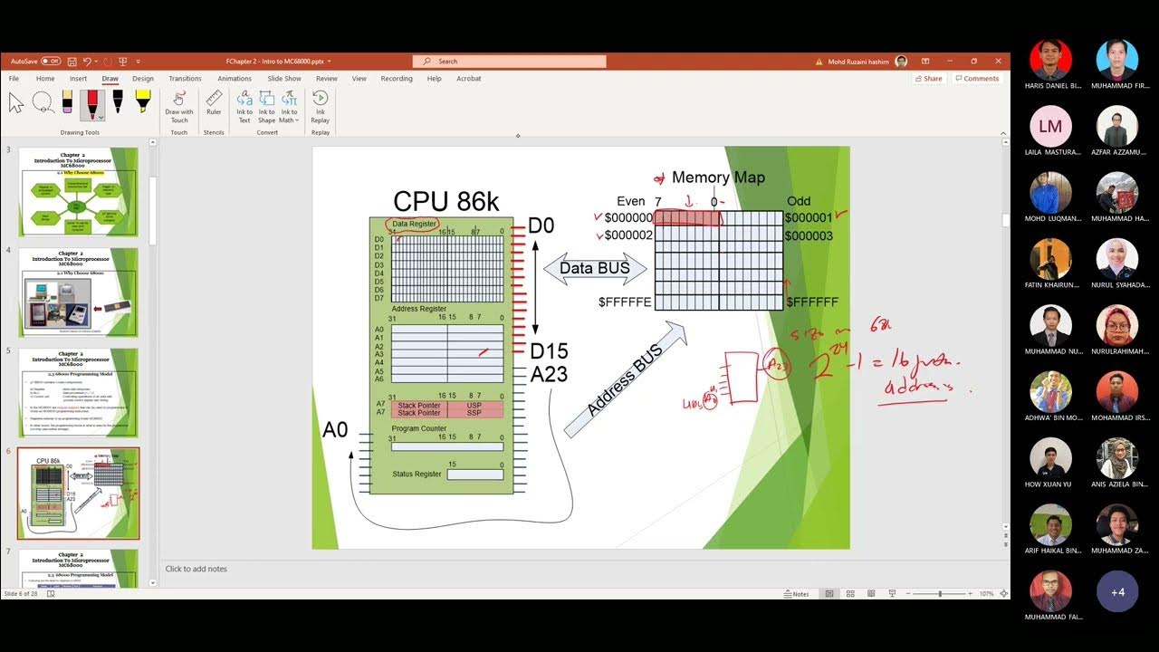 Chapter 2:-Introduction To Microprocessor MC68000 - YouTube