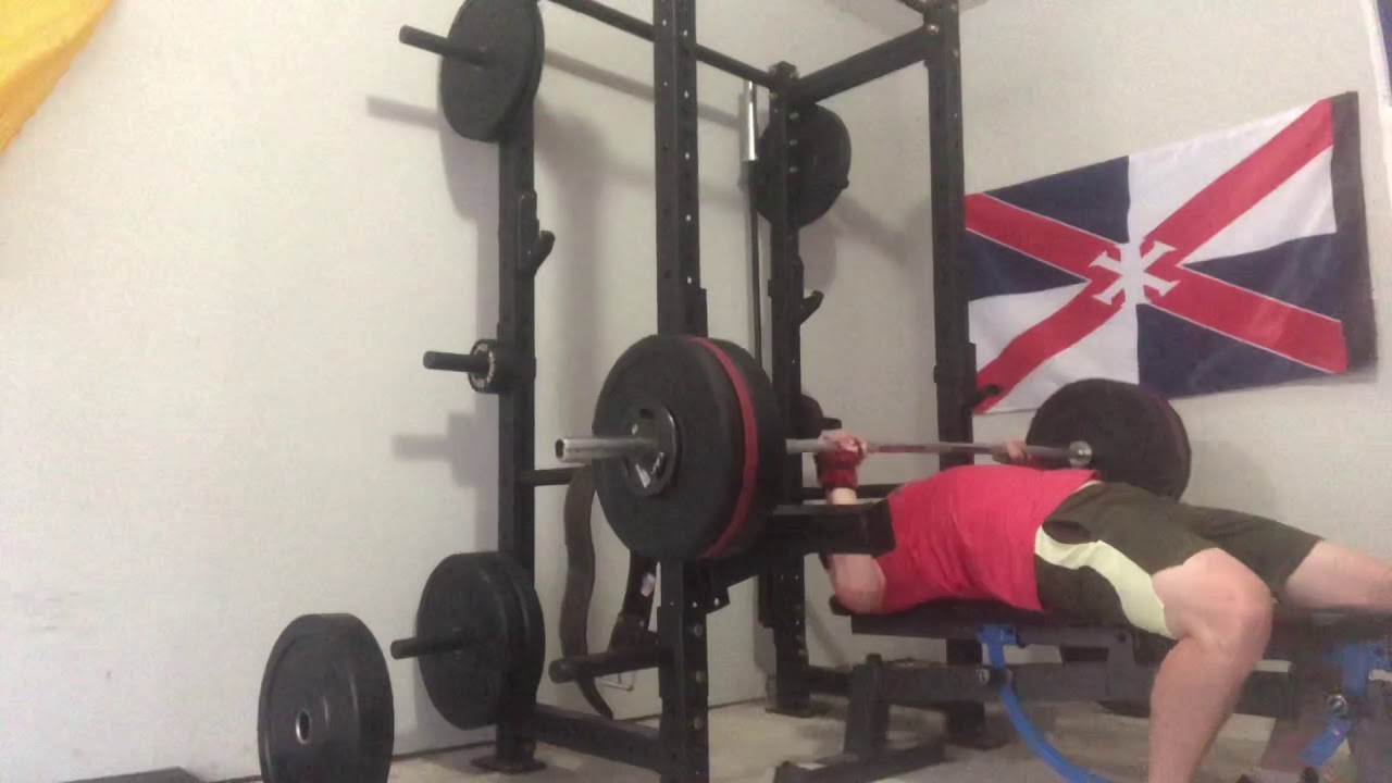 PR 305 Bench Press - YouTube