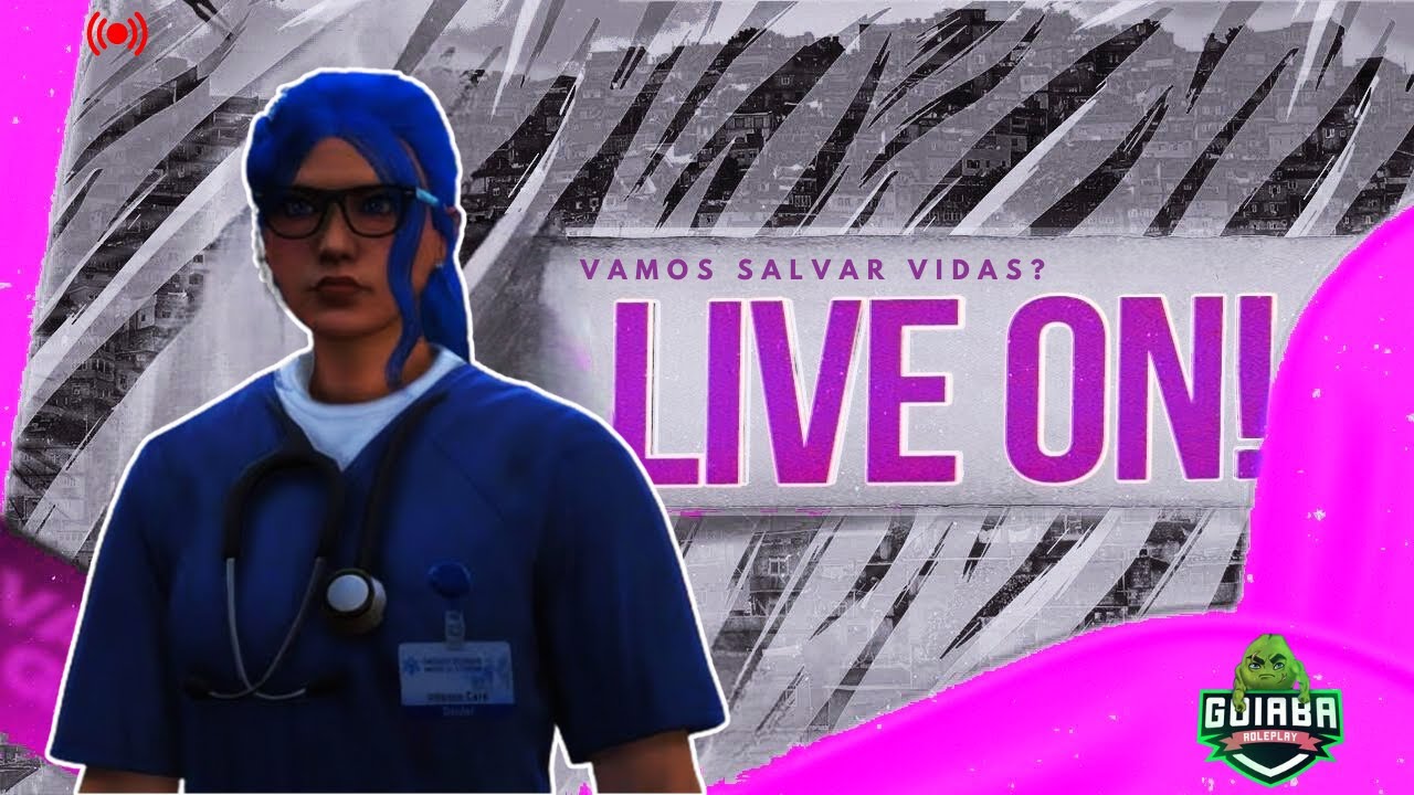 SALVANDO VIDAS NO SAMU 🟢 | GOIABA RP 🟢 | GTA MTA RP | AO VIVO - YouTube