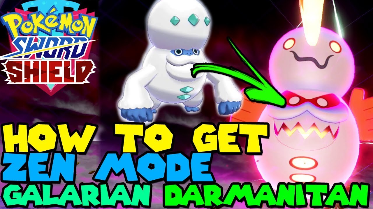 How To Get ZEN MODE GALARIAN DARMANITAN In Pokemon Sword Shield YouTube how-to-get-zen-mode-galarian-darmanitan-in-pokemon-sword-shield-youtube
