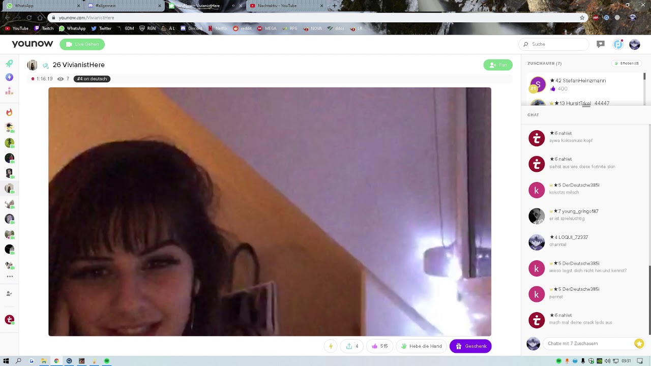 Wieder unterwegs auf YOUNOW!!! - YouTube