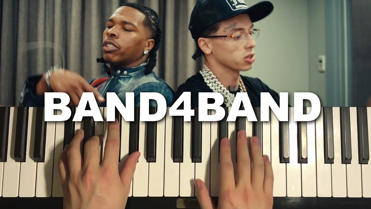 Central Cee ft. Lil Baby - BAND4BAND (Piano Tutorial Lesson) - YouTube